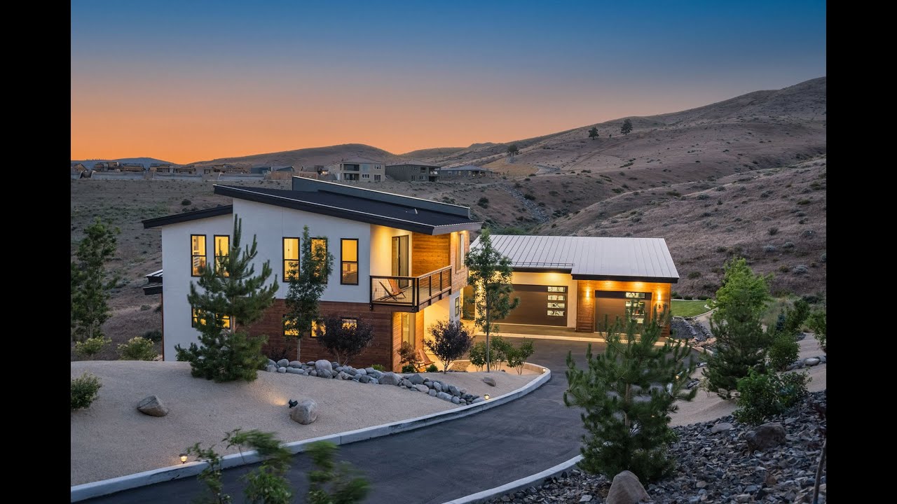 Custom Reno Home with Amazing Views for Sale in Somersett - YouTube