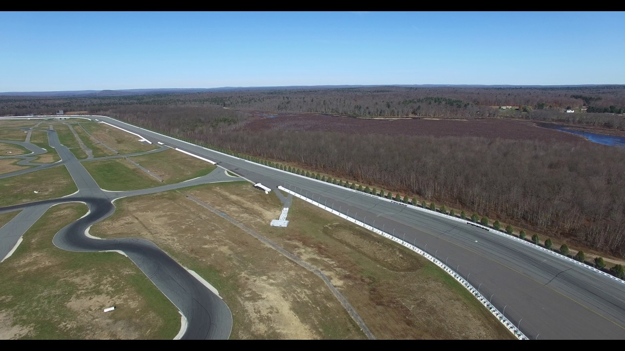 Pocono Raceway (entire track flyover) - YouTube