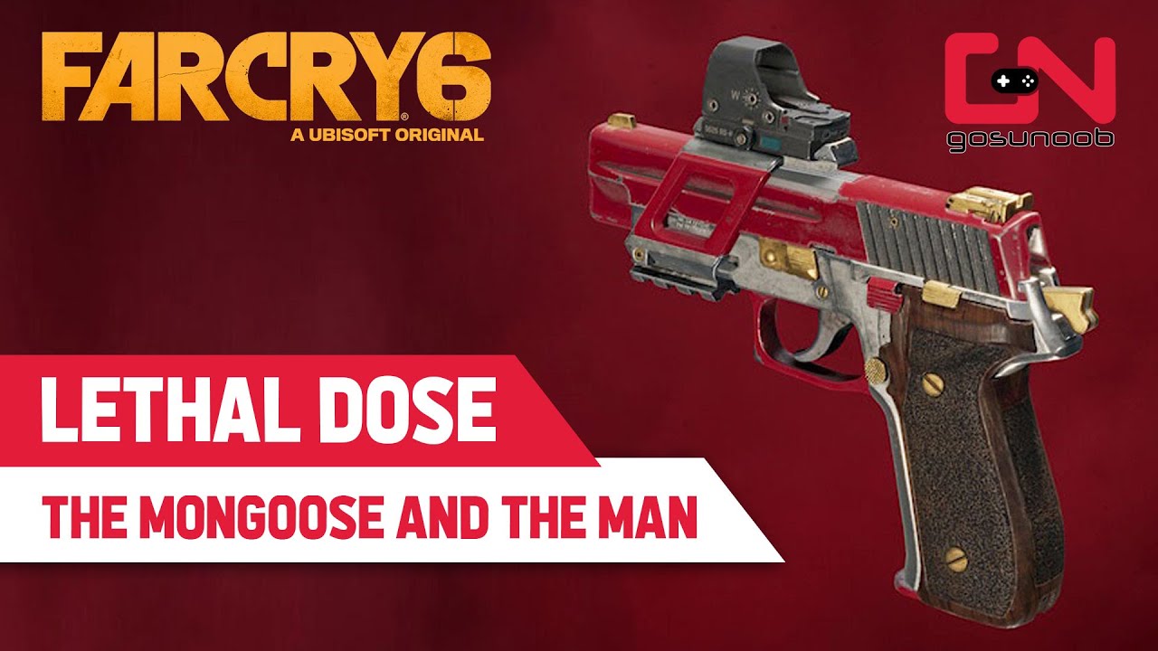 How to Get Lethal Dose Unique Pistol | Far Cry 6 - The Mongose and the Man Treasure Hunt ...