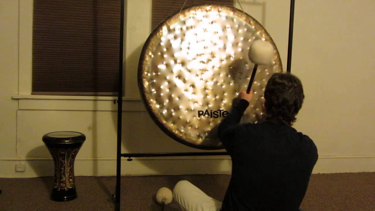 38" Sound Creation Gong w/ M7 Mallet - YouTube