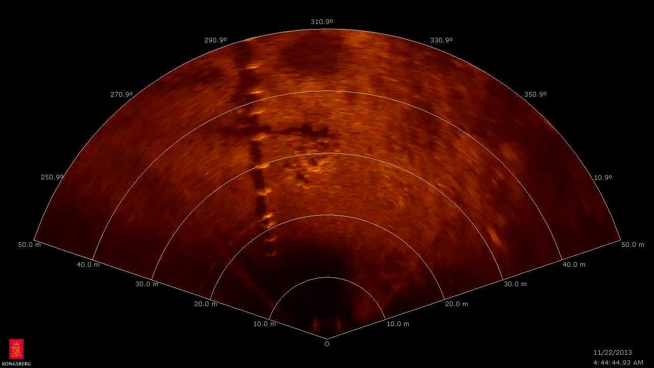 Pipeline Inspection using sonar - YouTube