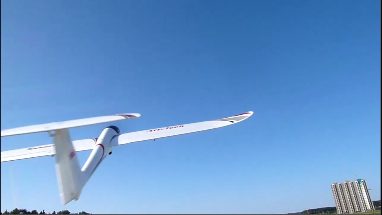 Diamond 1100. Art-tech. Радиоуправляемый самолёт п.Голубое. RC Glider ...