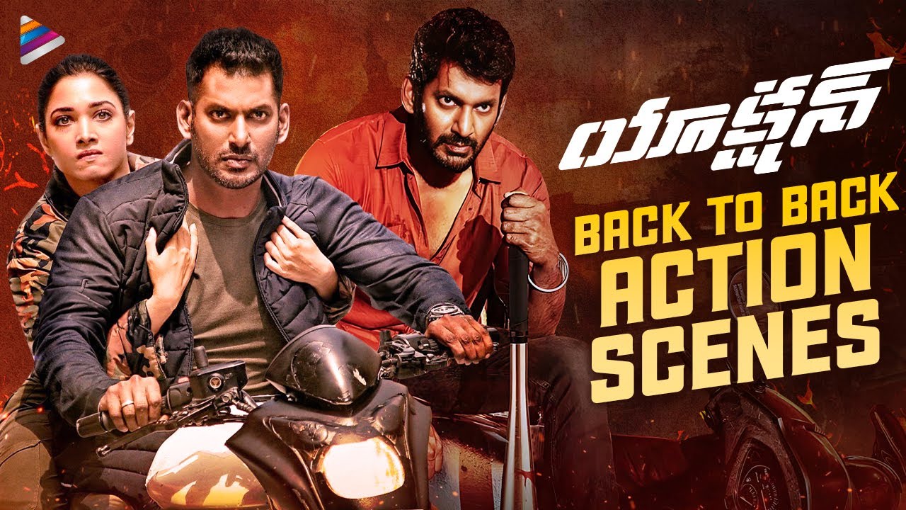 Vishal Back To Back Blockbuster Action Scenes | Action Telugu Movie ...