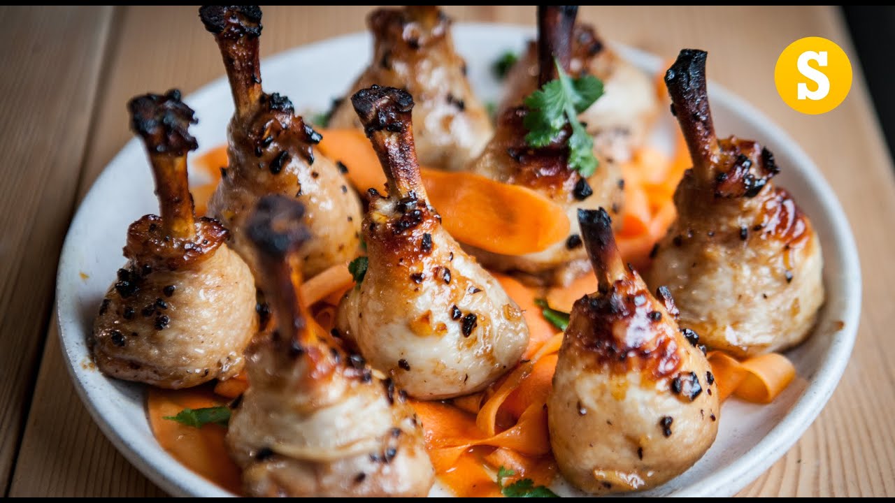 Chinese Chicken Lollipops Recipe - YouTube