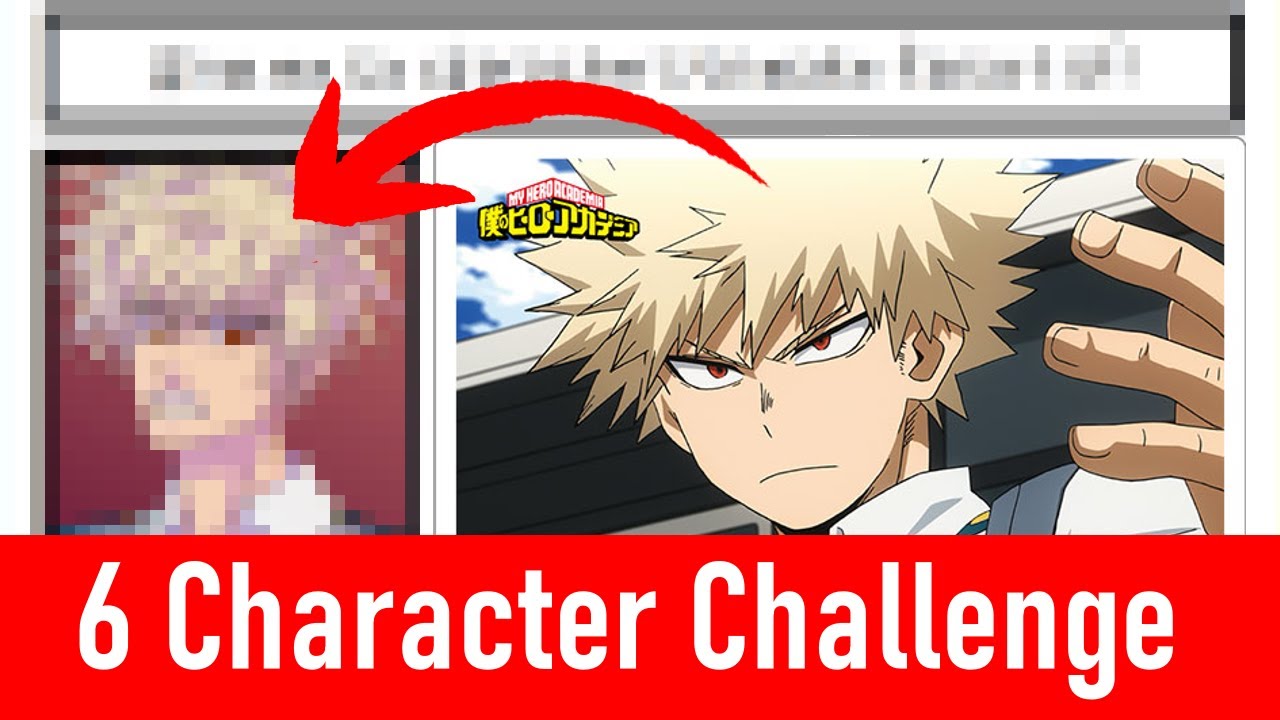 6 Character Challenge | Speedpaint - YouTube