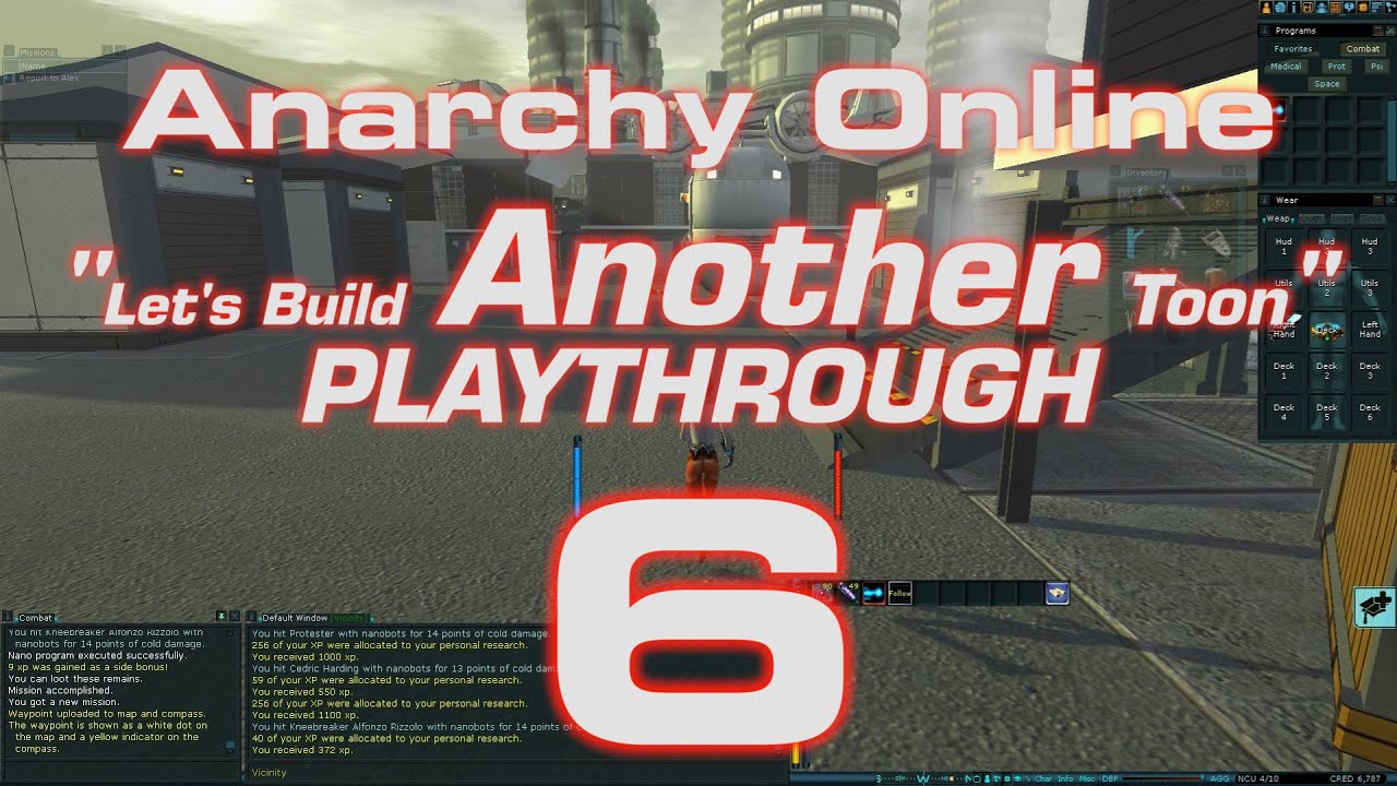 Anarchy Online 18.8 "Let's build ANOTHER toon" part # 6 [ Arete ] - YouTube