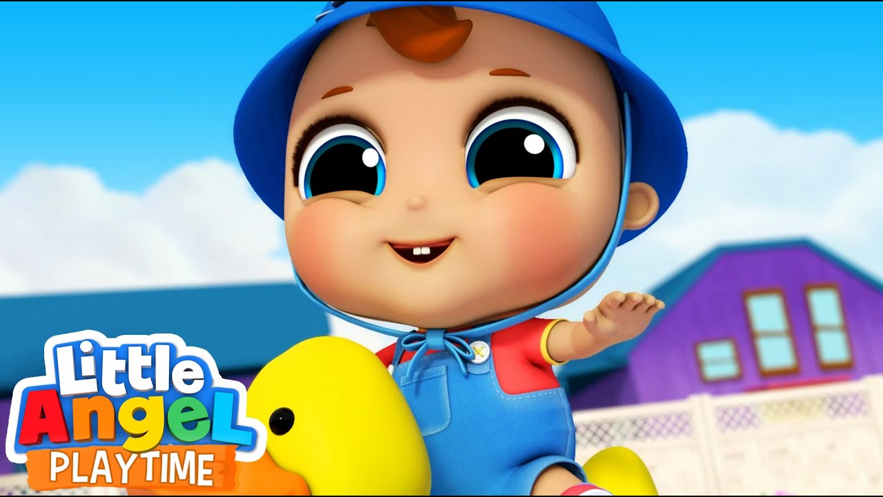 Yes Yes Playground Song | Fun Sing Along Songs by Little Angel Playtime ...