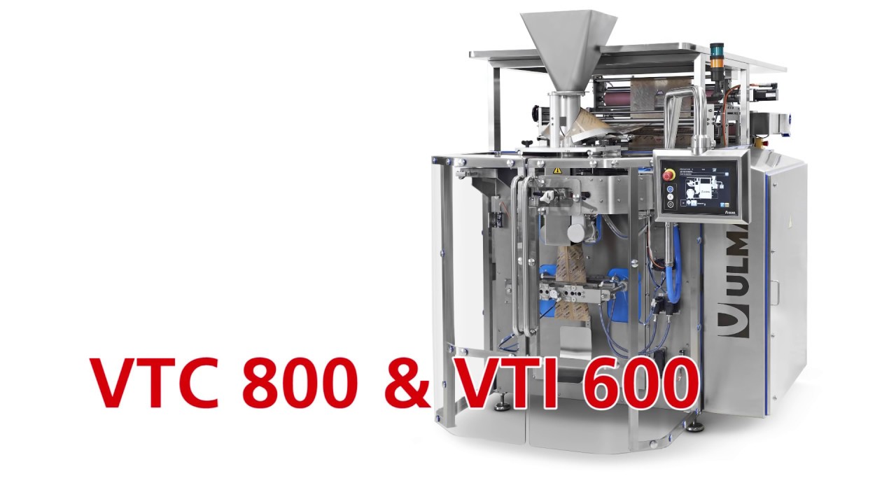 New ULMA VFFS baggers with easy change of forming tube - YouTube