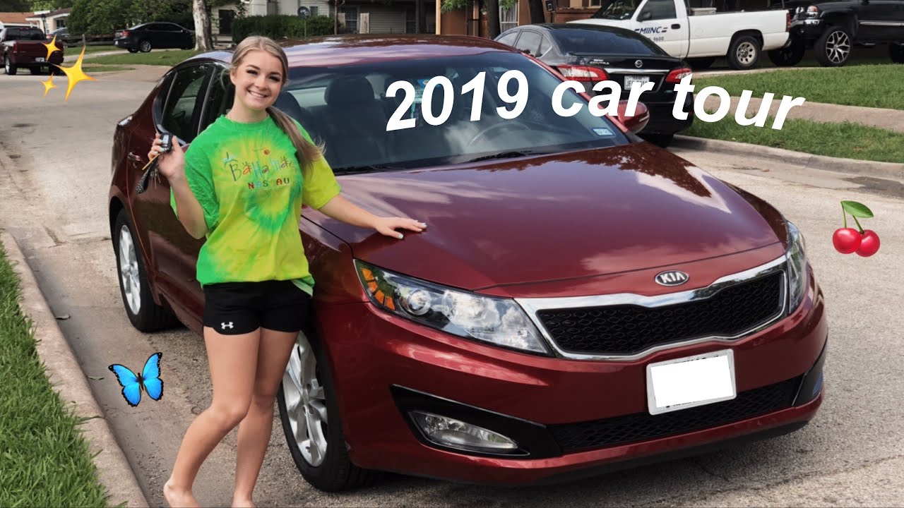 car tour 2019 *a REAL highschool students car* - YouTube