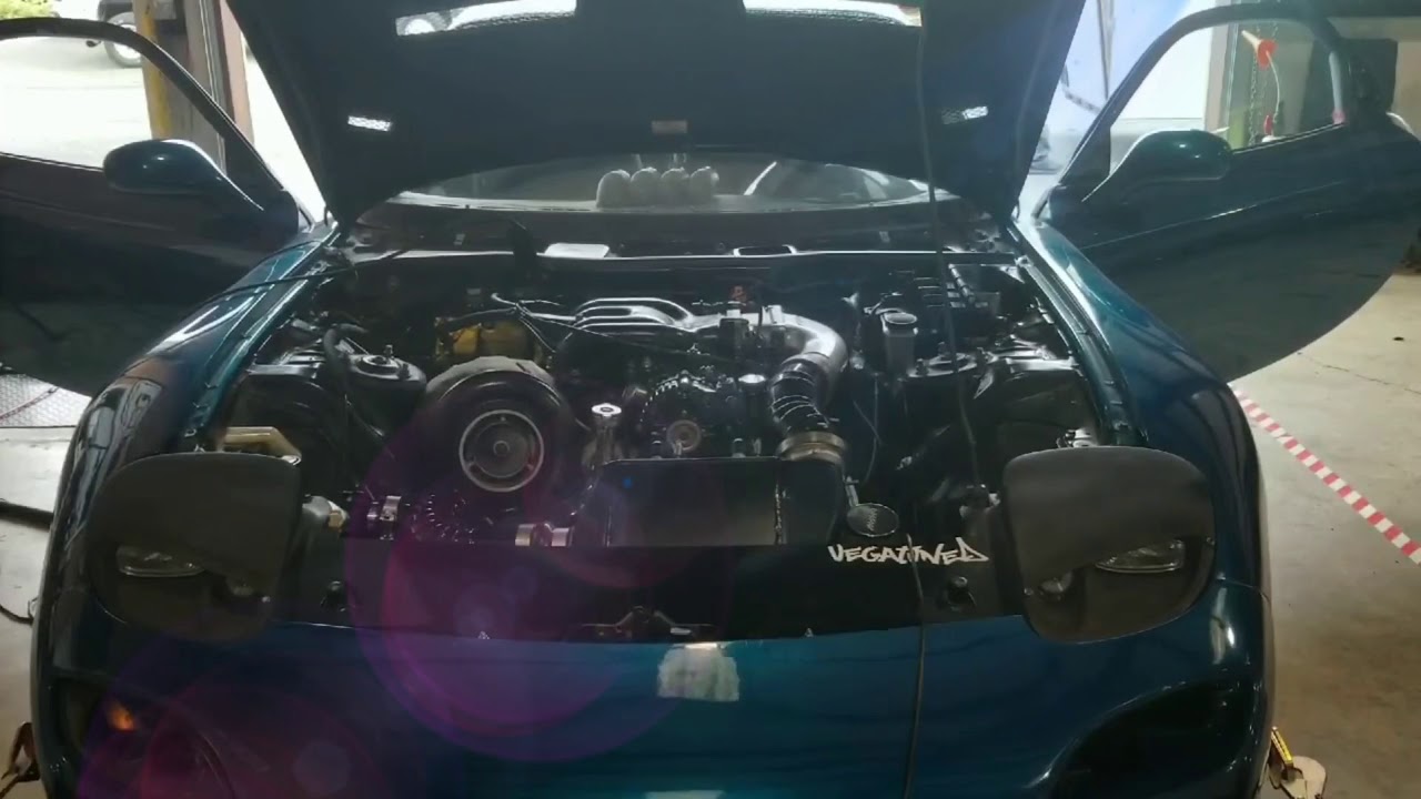 Semi Peripheral Port 13B FD RX7 Dyno Session - YouTube