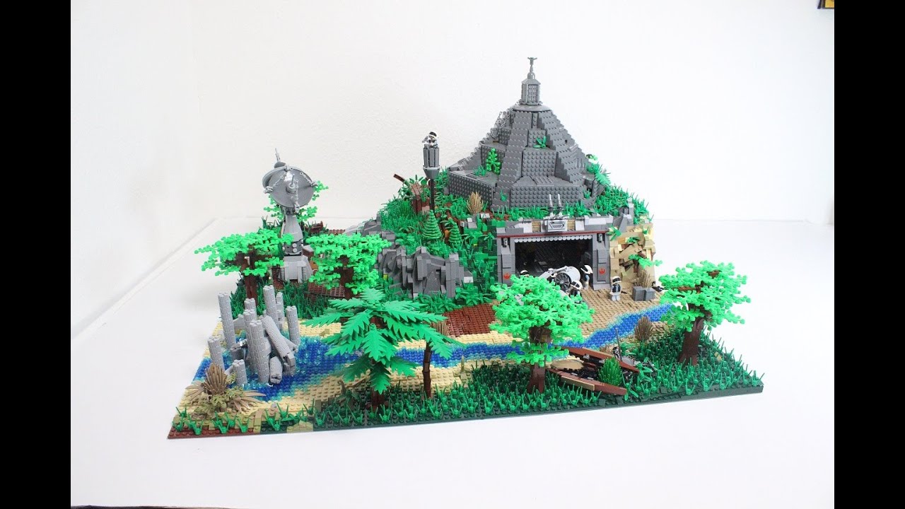 Rebellenbasis auf Yavin 4 - Lego Star Wars Moc - YouTube