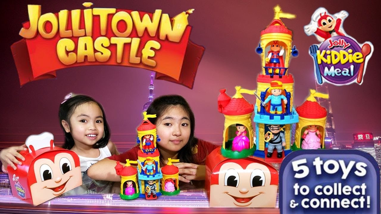 2020 Jollitown Castle Jollibee Jolly Kiddie Meal Toy Complete Set - YouTube