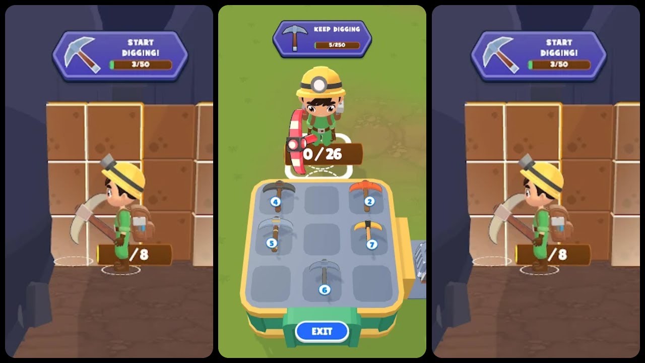 Miners Fortune Game — Mobile Game | Gameplay Android - YouTube