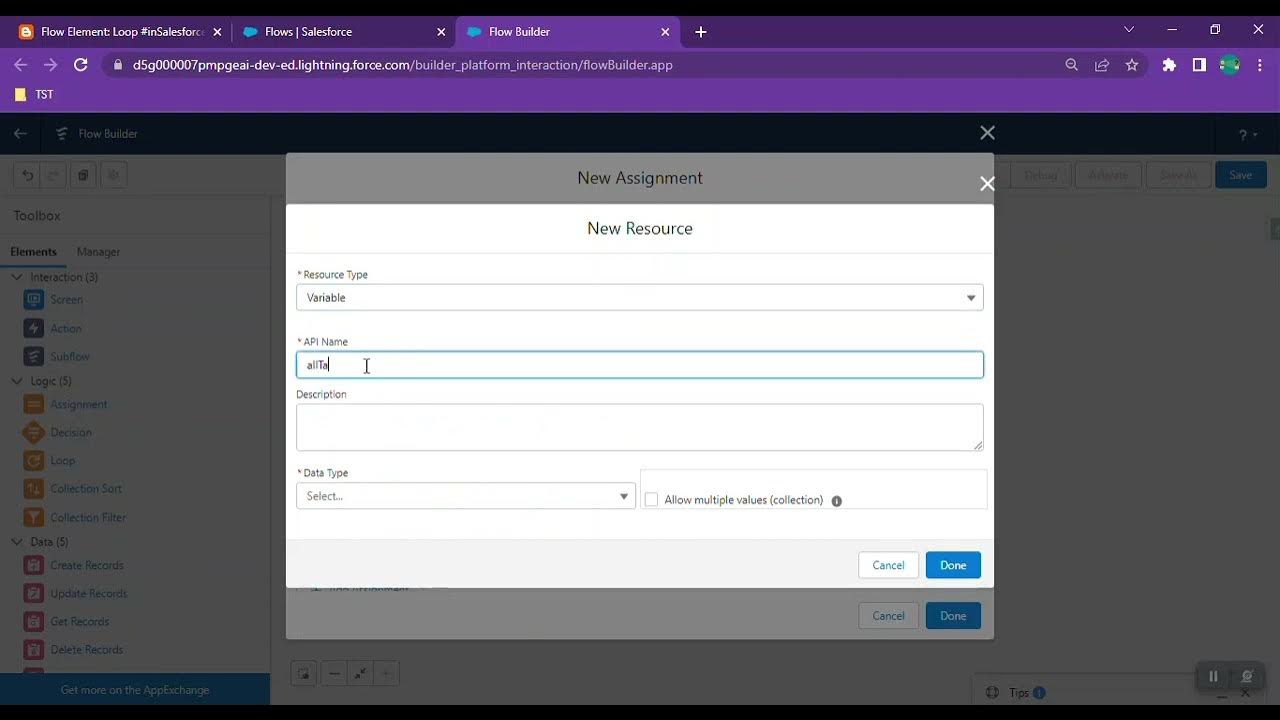 Flow Element Loop #inSalesforce - YouTube