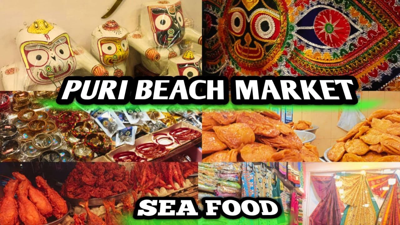 Puri Beach Market 2023 | Puri Market | Puri Sea Food | Puri Sea Beach ...