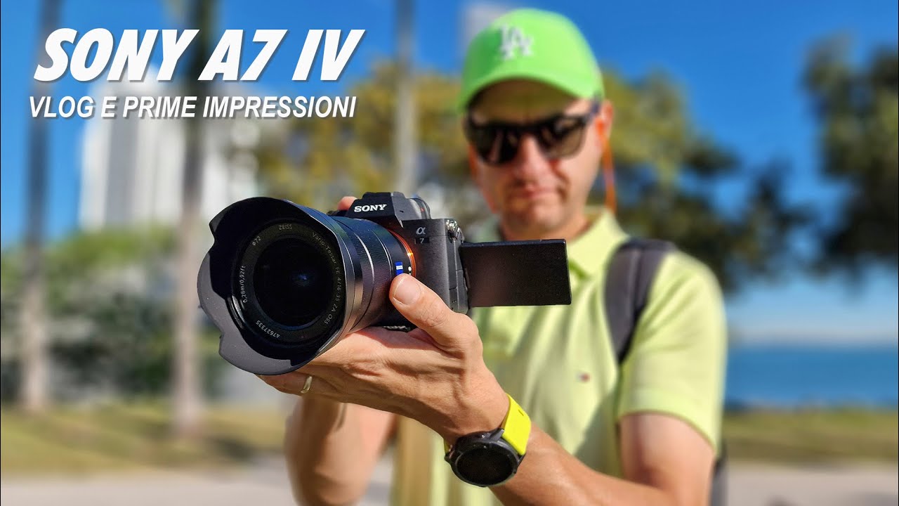 LA CAMERA PERFETTA per i VLOG: Sony A7IV. Prime impressioni e tour di ...