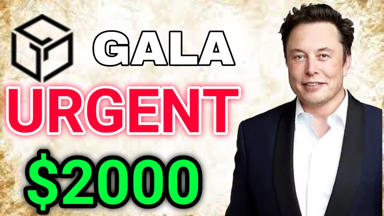 Gala Price Prediction! Gala coin News today - YouTube