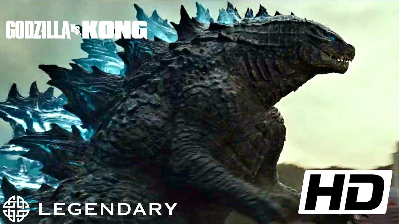 Godzilla vs Kong (2021) FULL HD 1080p - Godzilla not enemy scene ...