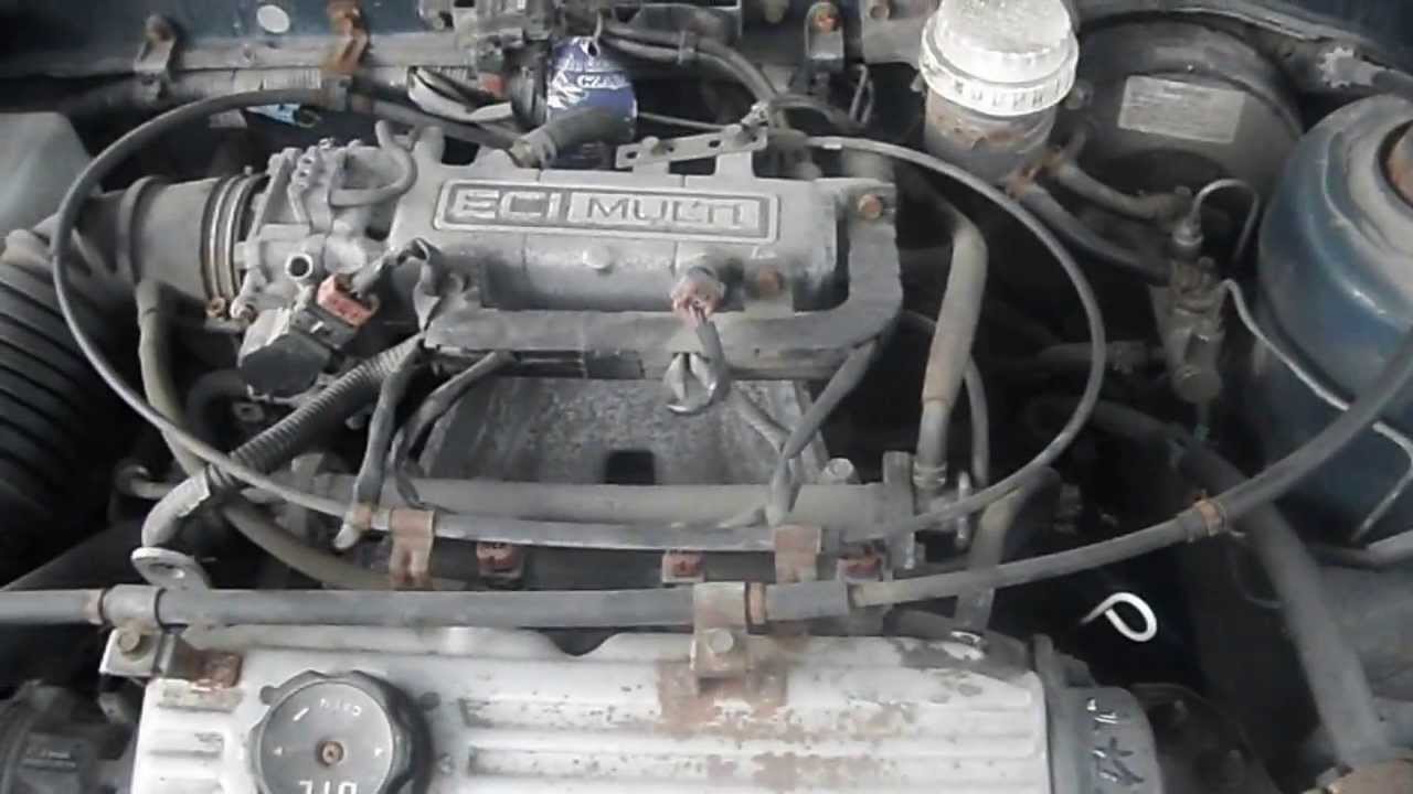 Silnik MITSUBISHI COLT 4G13(12V) 1.3 171 000km - YouTube