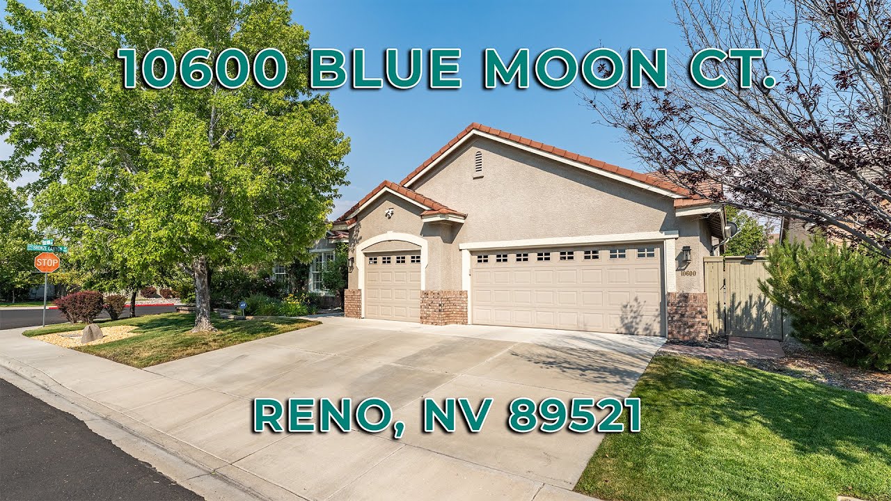 10600 Blue Moon Ct. Reno, NV Home Tour - YouTube