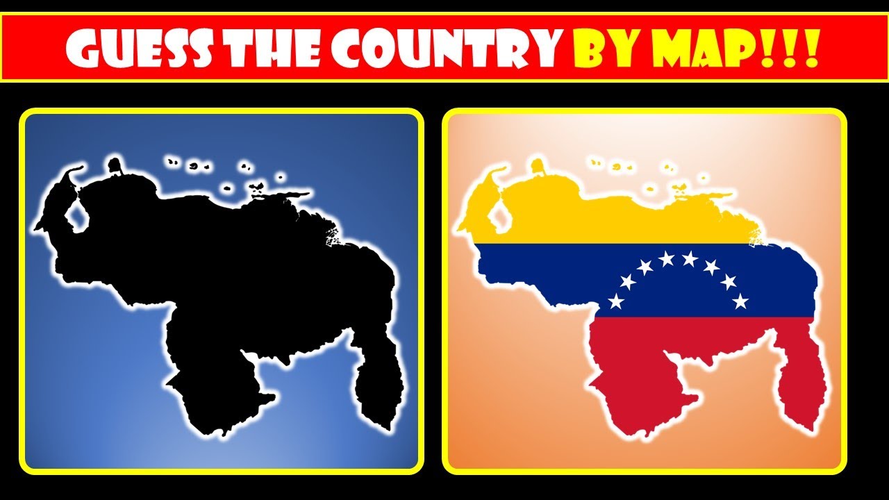 HOW MANY MAP YOU KNOW? -- GUESS THE COUNTRY BY MAP -- QUIZ TIME -FLAGS ...