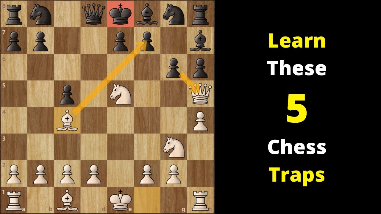 Learn These 5 Chess Traps To Win Fast - How To Win At Chess - YouTube
