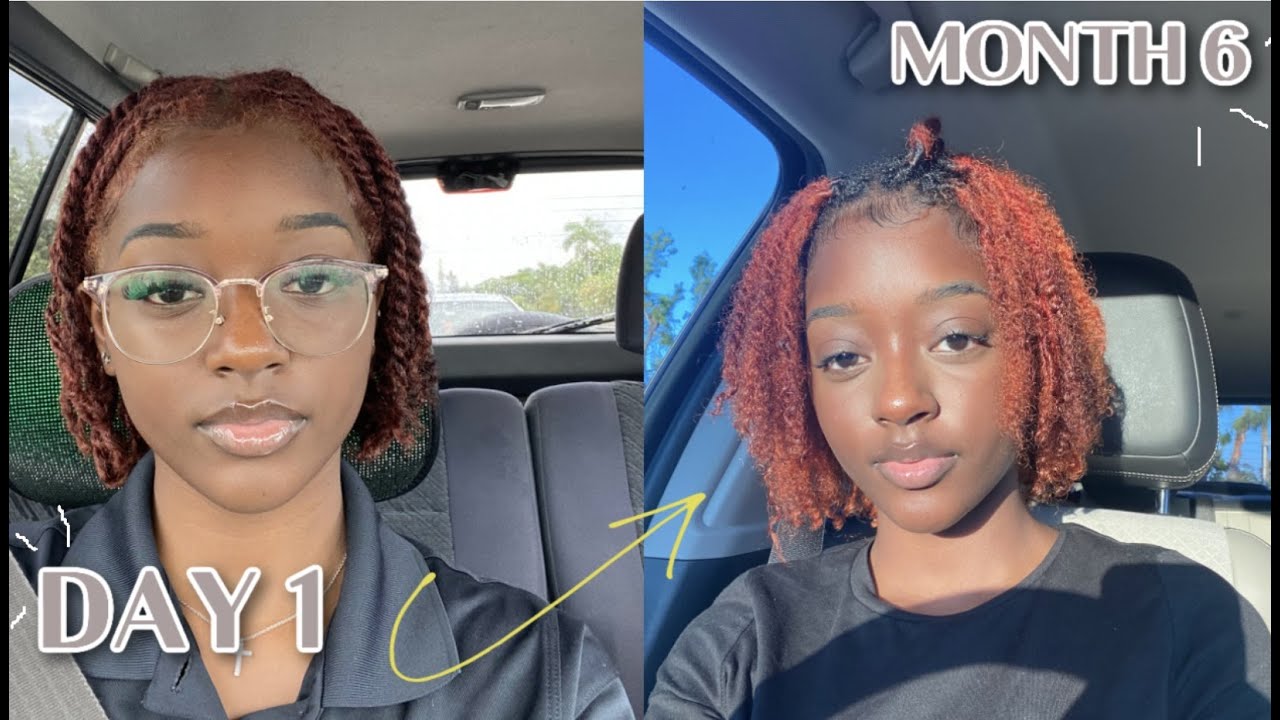 6 Month Loc Journey | Pictures, Tips, & Advice! - YouTube