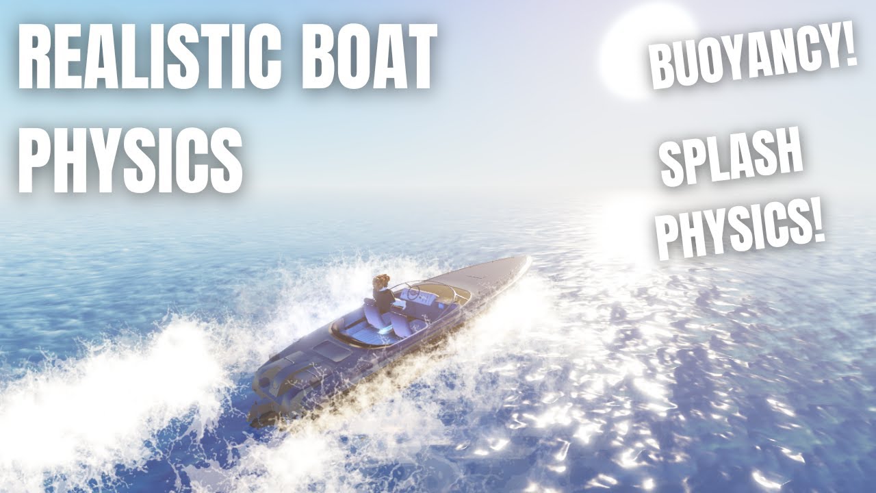 ROBLOX - Realistic Boat Physics! (FREE/UNCOPYLOCKED) - YouTube