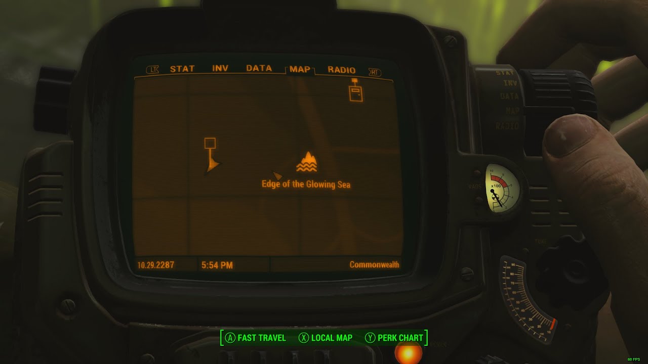 How to find the bunker in Fallout4 mod Crawl out to Fallout - YouTube