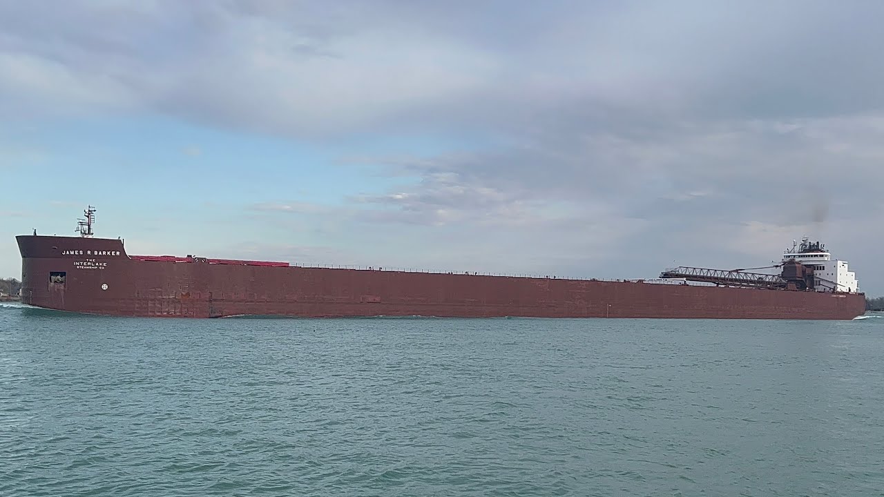 Thousand Foot Freighter James R. Barker - YouTube