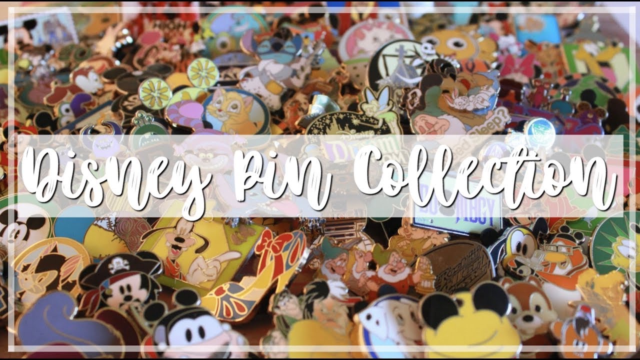 My Disney Pin Collection - YouTube