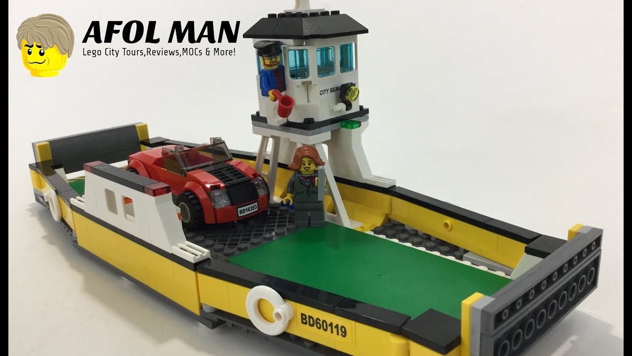 LEGO City Ferry Review! Set # 60119 - YouTube