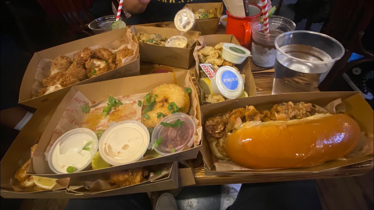 Food review “eat poor boys” Kingston upon Thames - YouTube