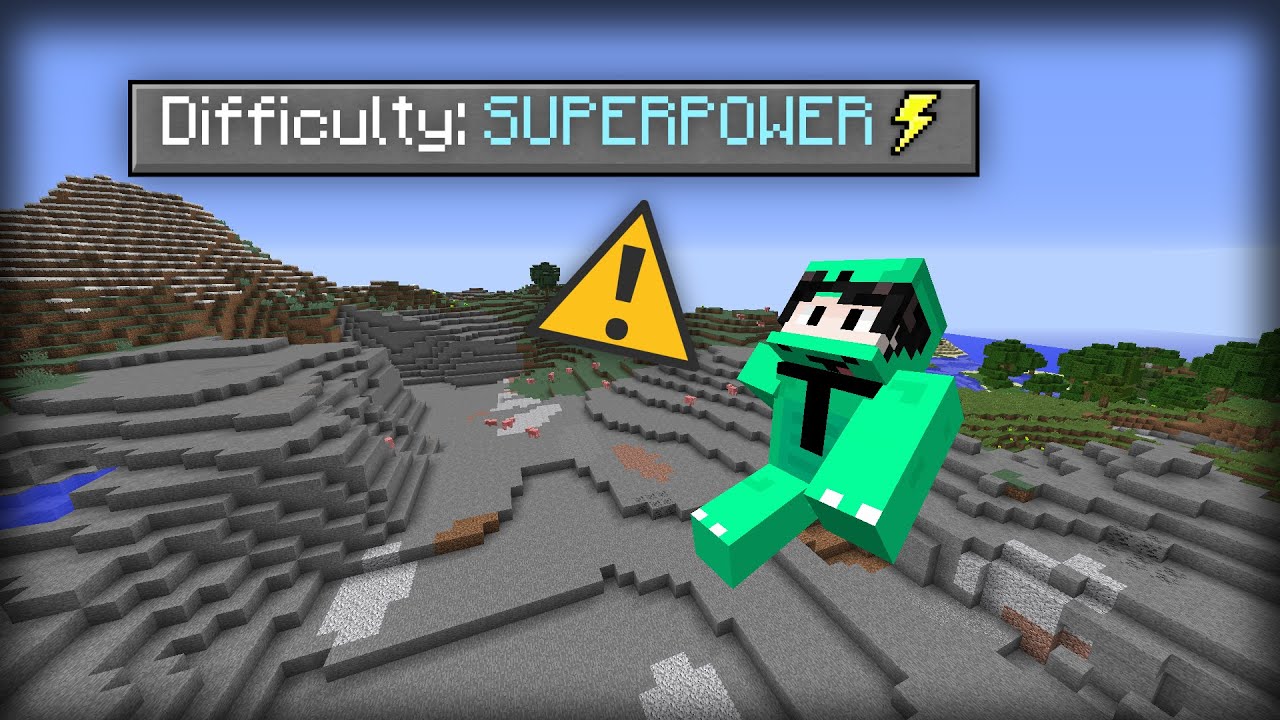 Minecraft With Superpowers Is INSANE! - YouTube