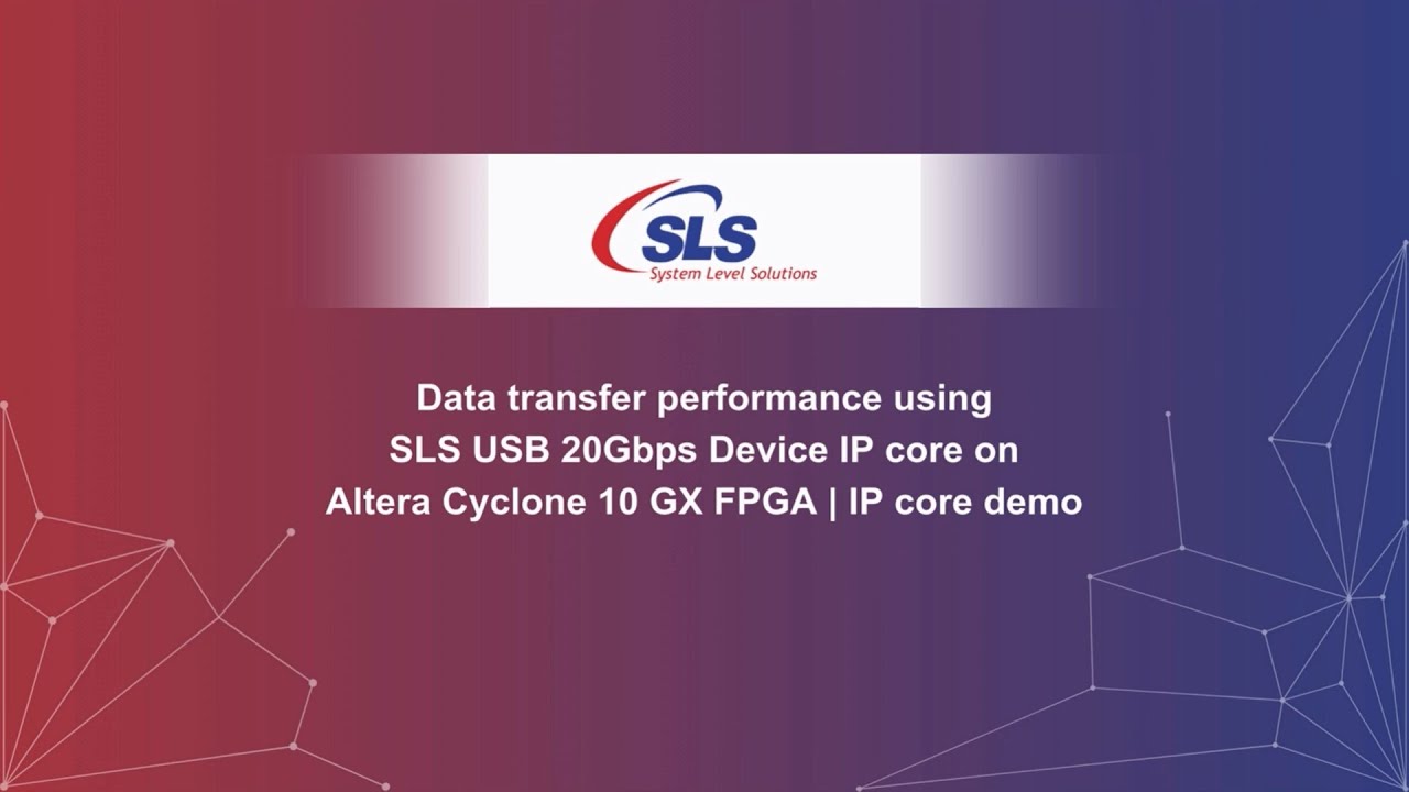 SLS USB 20Gbps Device Controller IP Core - Read/Write Performance on ...