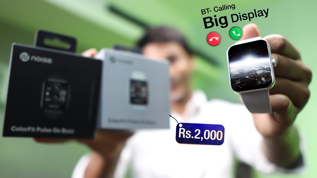 Budget Bluetooth Calling Smartwatch in Just 2000 | Noise Colorfit Pulse ...