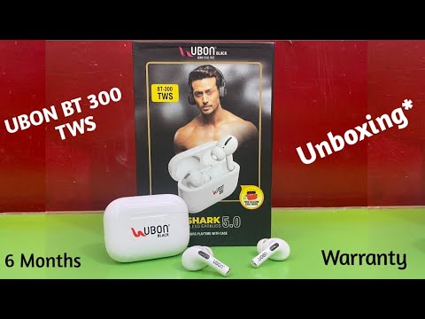 ubon BT 300 Buds Unboxing And Review With 6 Months Warranty || Best ...