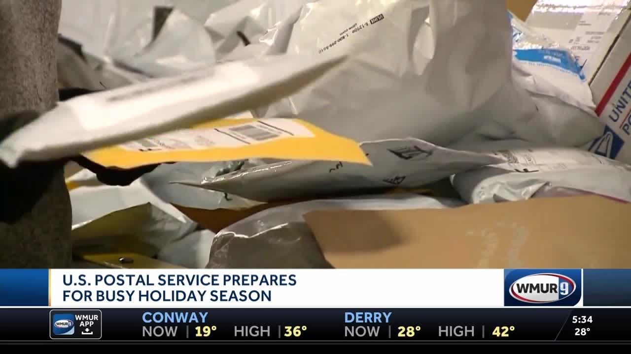 USPS prepares for holiday shipping rush - YouTube