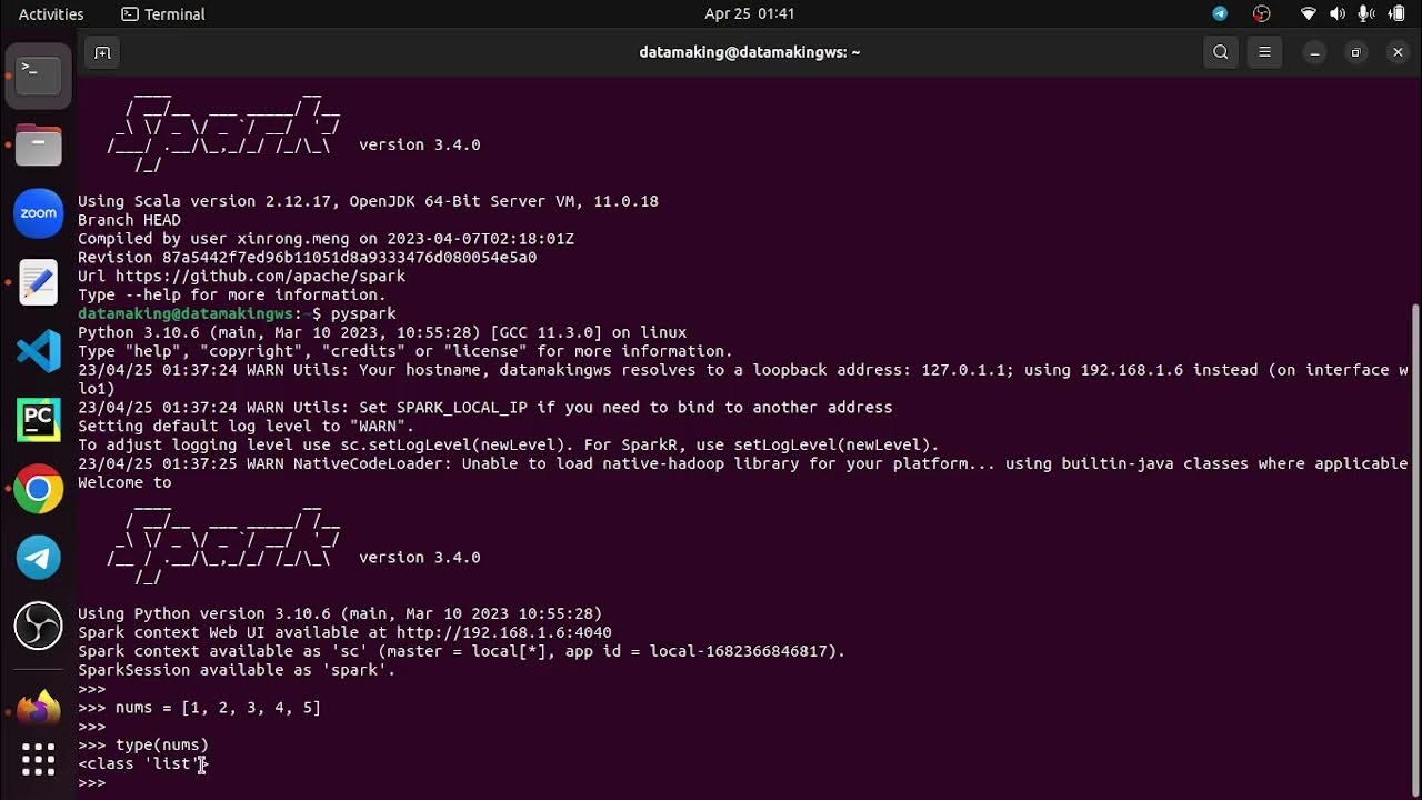 How to Write Code on PySpark CLI(Interactive Mode) in Tamil(தமிழ்) | Part 3 | DMT | DataMaking ...