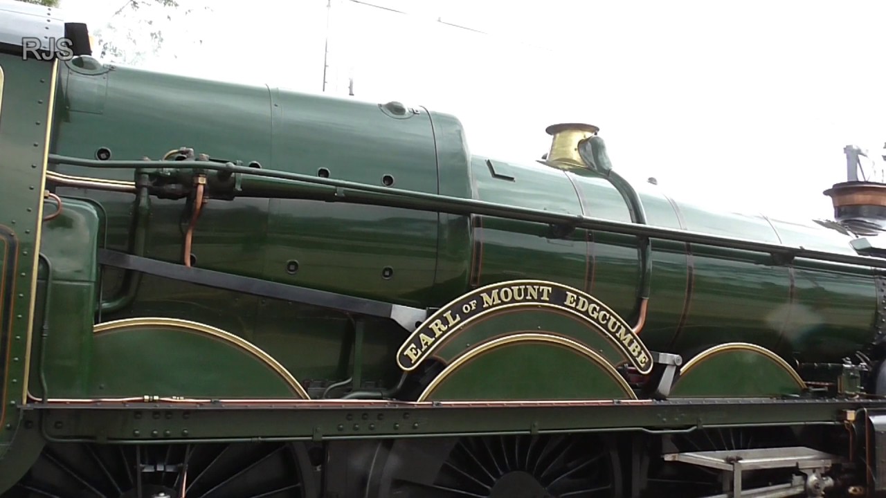 5043 Earl of Mount Edgcumbe hauling 'The Welsh Dragon' filmed at ...