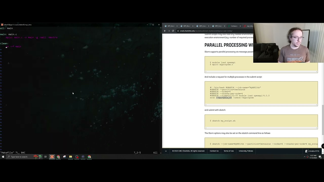 Basic MPI Send and Receive - YouTube Basic MPI Send and Receive - YouTube