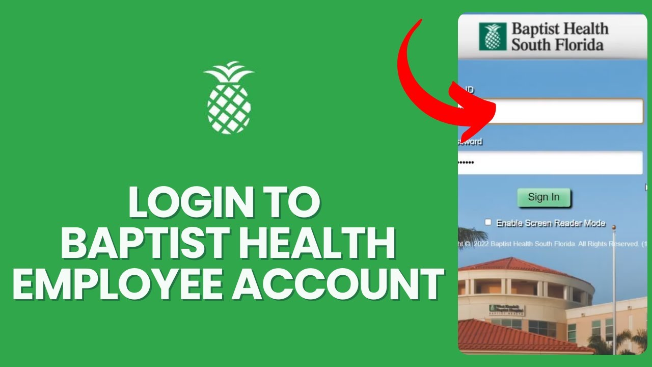 How to Login to Baptist Health Employee Account 2024? - YouTube