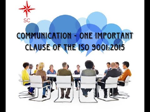 ISO 9001:2015 I QMS Clause 7.4 Communication - Internal and external ...
