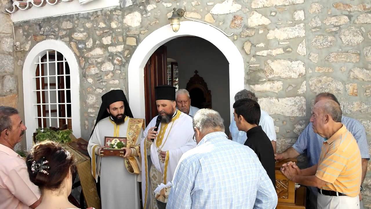ΕΟΡΤΗ ΑΓΙΟΥ ΕΥΣΤΑΘΙΟΥ ΥΔΡΑΣ - ΟΜΙΛΙΑ π. ΑΚΙΝΔΥΝΟΥ ΔΑΡΔΑΝΟΥ Γ.Α.Ε. - YouTube