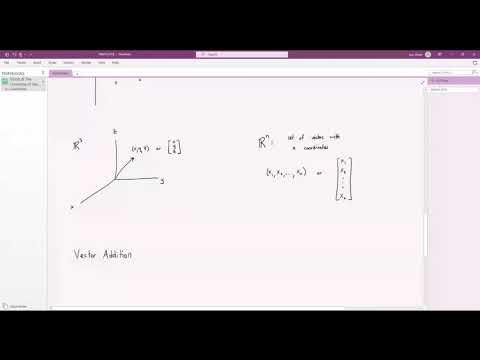 MATH 2418 Week 1 Review: Vectors - Addition, Subtraction, Scalar ...