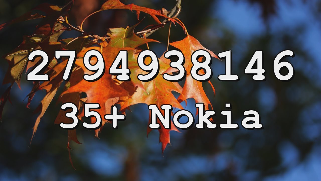 Nokia Roblox Song IDs - YouTube
