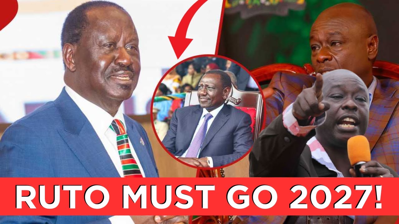 DRAMA!! Hata uchukue Raila Odinga 2027 you must go home,fearless ...