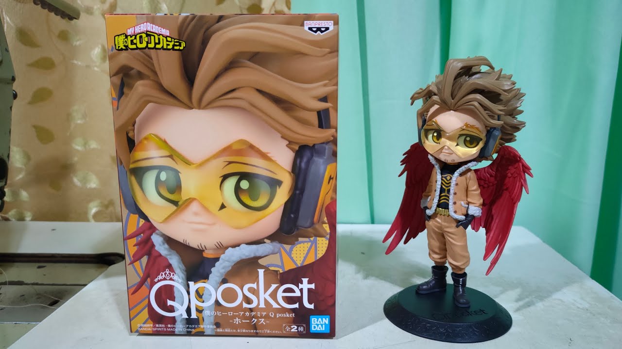 Unboxing Banpresto My Hero Academia Qposket Hawks | Ver.A - YouTube