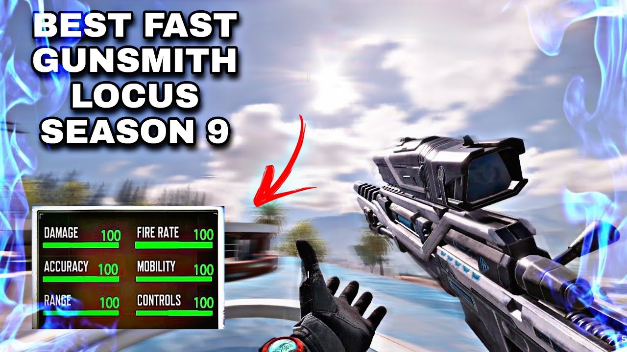 BEST🤡🤝FAST ADS + LOW HITMARKER LOCUS Gunsmith Setup! BEST LOCUS Loadout ...