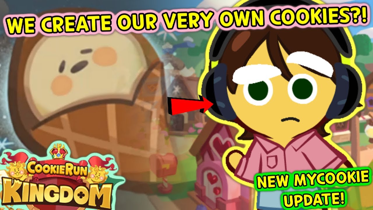 CREATING OUR OWN CHARACTER! - NEW MYCOOKIE UPDATE! (Cookie Run: Kingdom ...